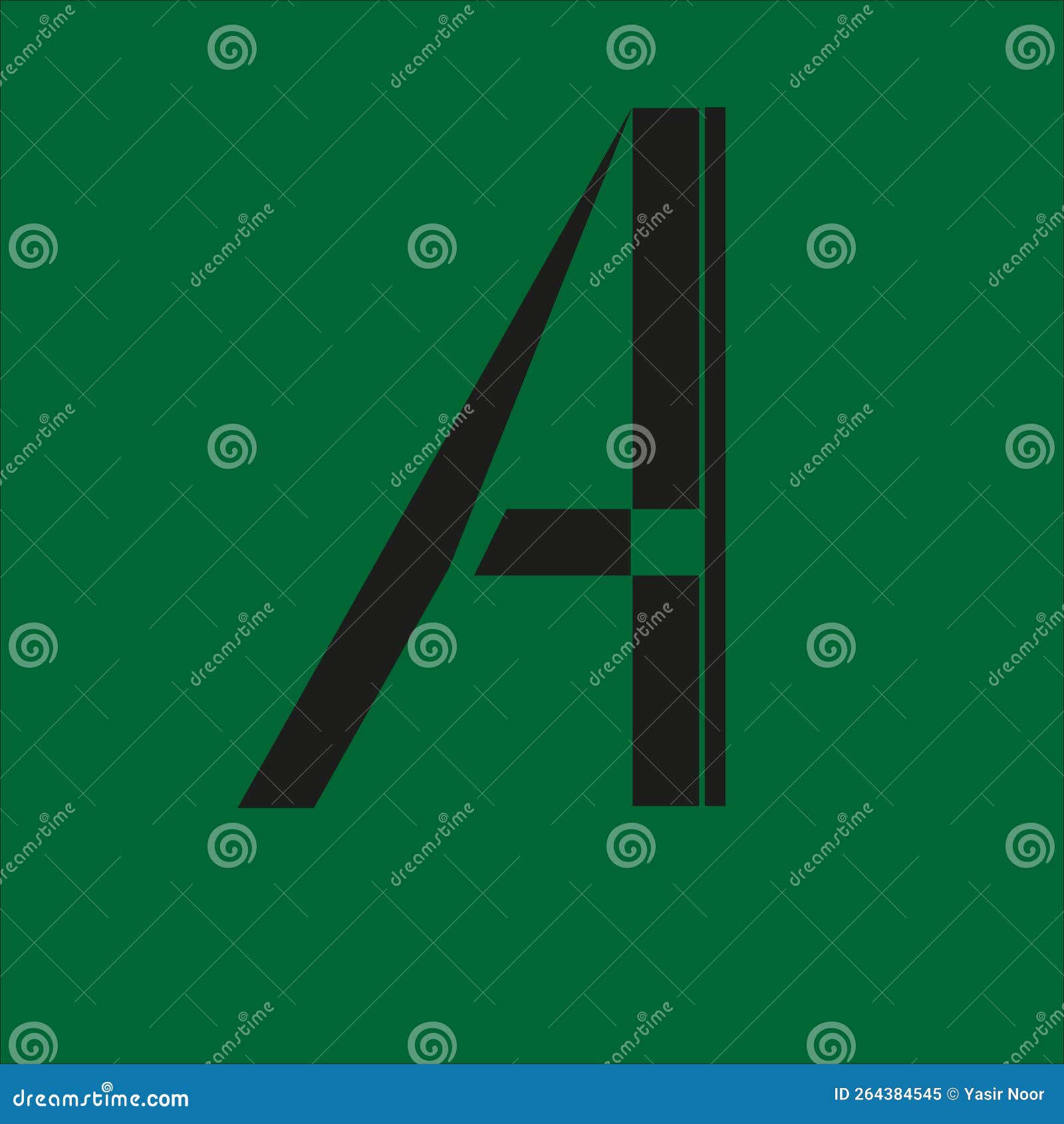 A Letter for Logo and Brands Stock Image - Image of artwork, brand ...