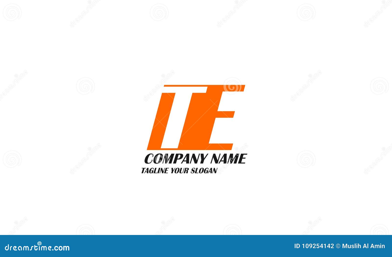 TE, T E Letter Logo Vector Design. Stock Vector - Illustration of logo ...