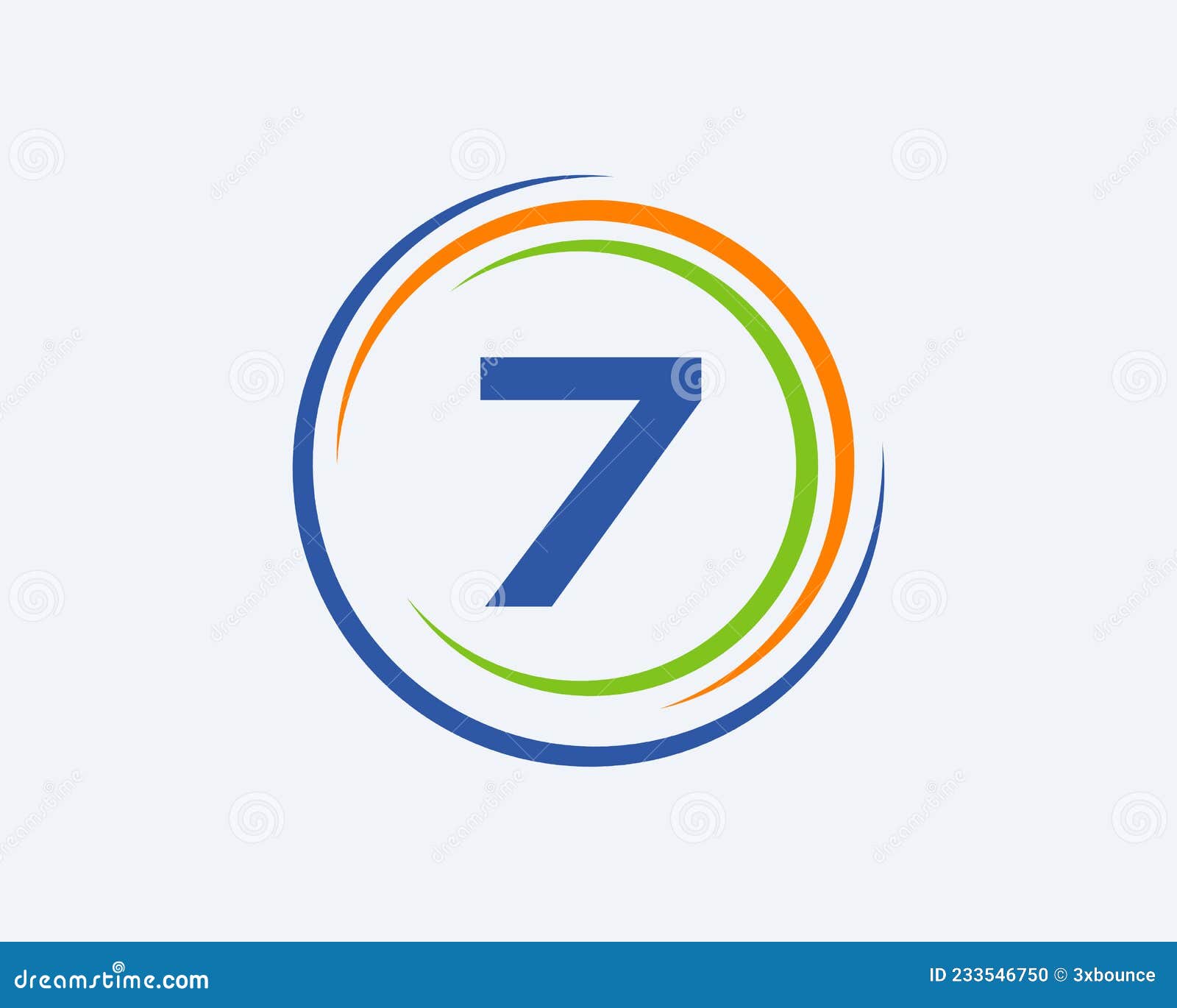 7 Letter Logo Design. Modern, Unique Creative 7 Logo Design. Initial 7 ...