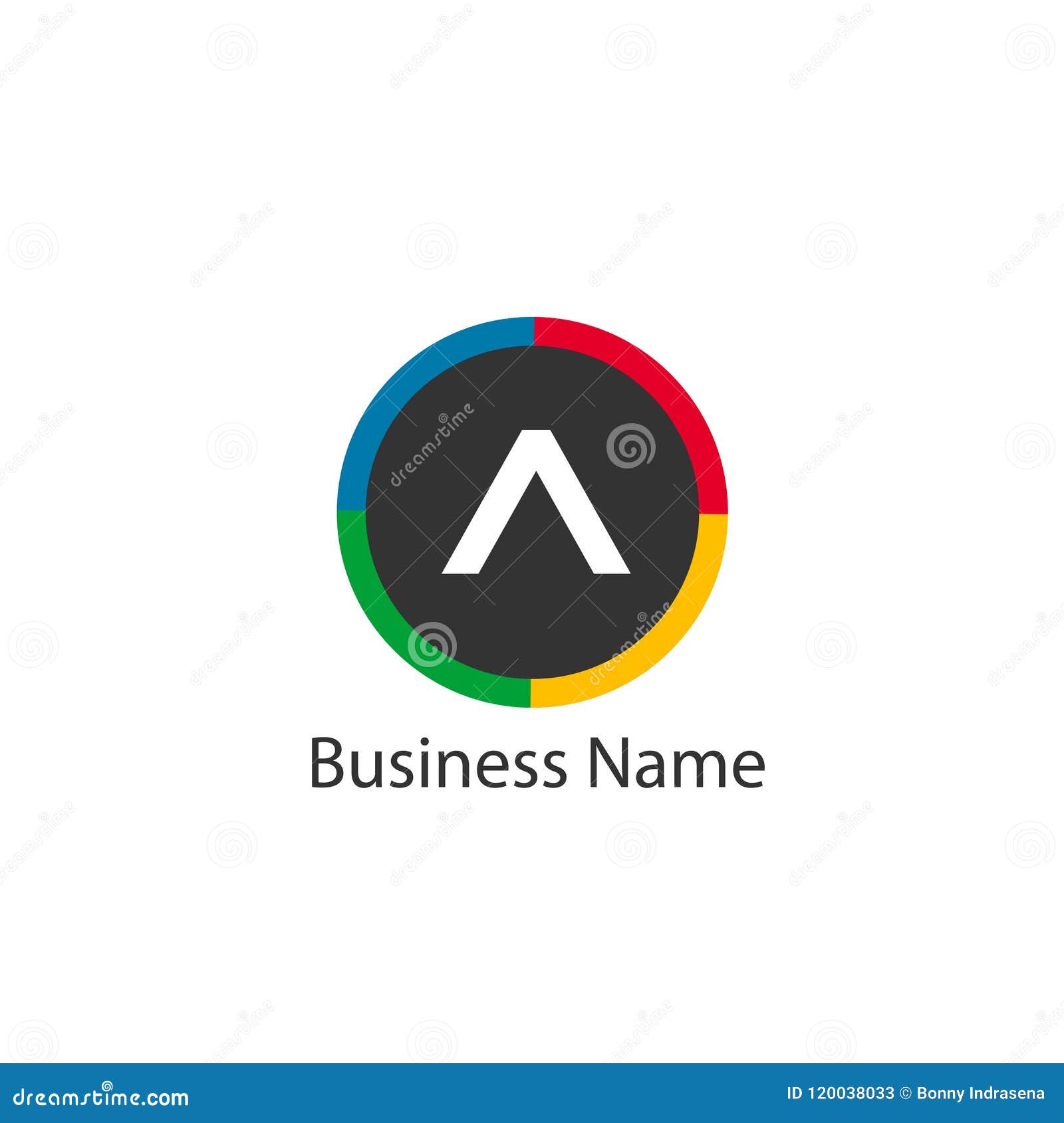 Letter a Logo Design stock vector. Illustration of label - 120038033