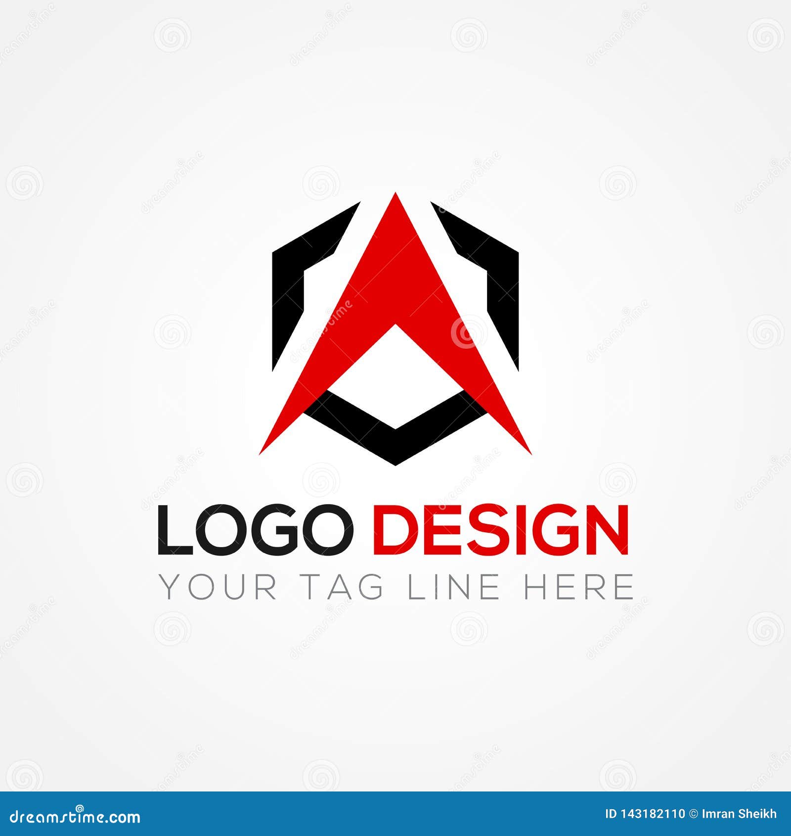 Letter a Logo Design Template Stock Vector - Illustration of letter ...