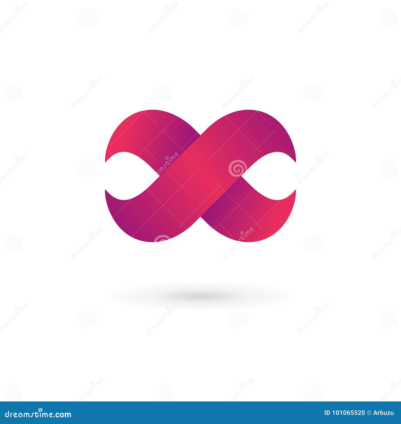 Letter X Infinity Loop Logo Icon Design Template Elements Stock Vector ...