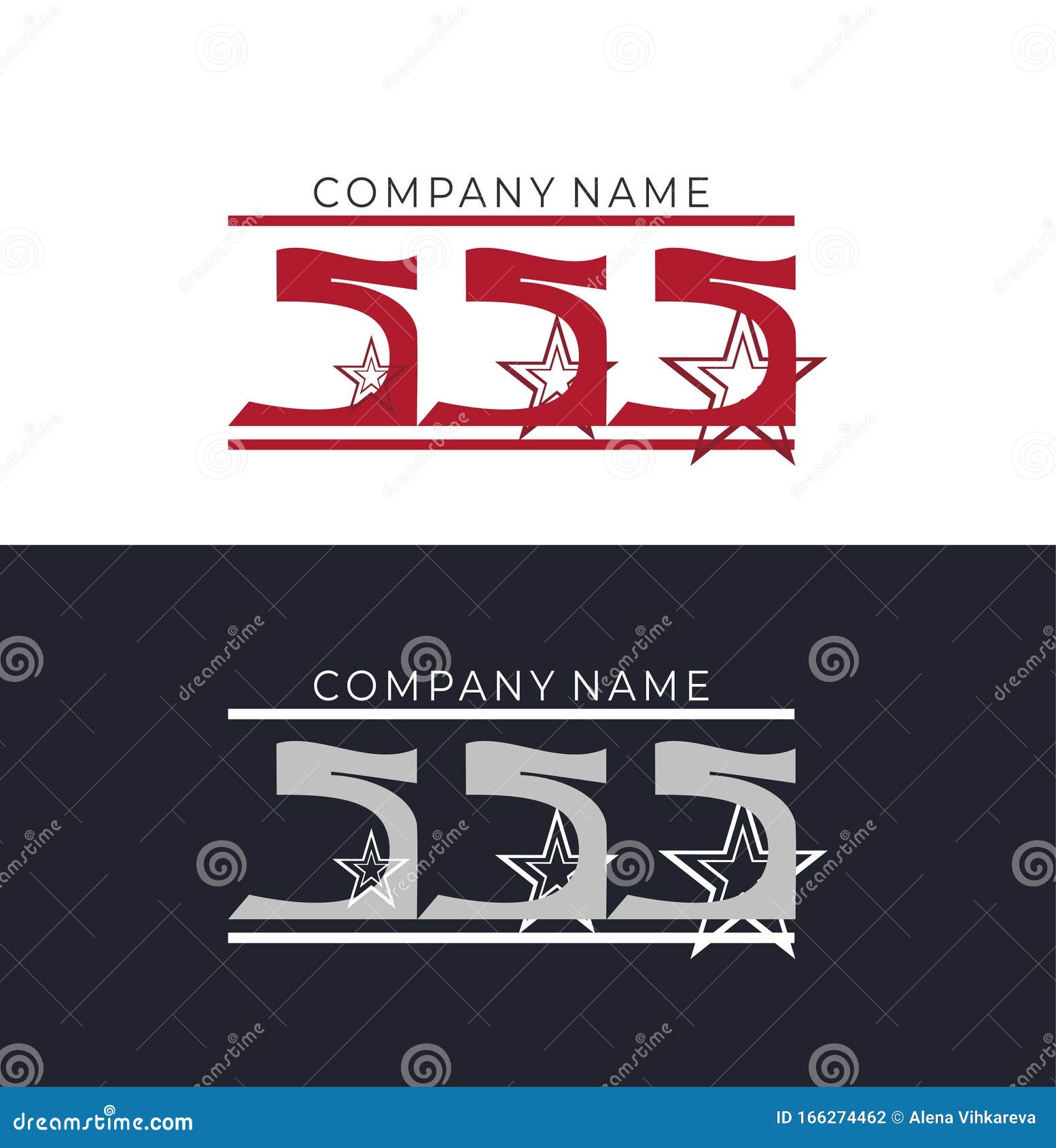 Letter 5, 555 Logo Icon Design Template Elements. Elegant Rich Logo ...