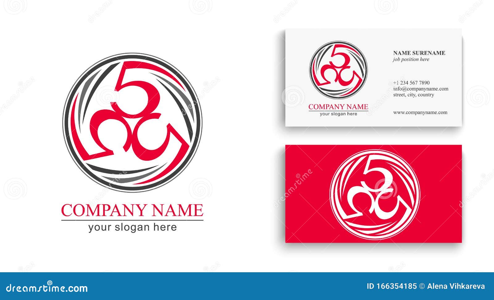 Letter 5, 555 Logo Icon Design Template Elements. Elegant Rich Logo ...