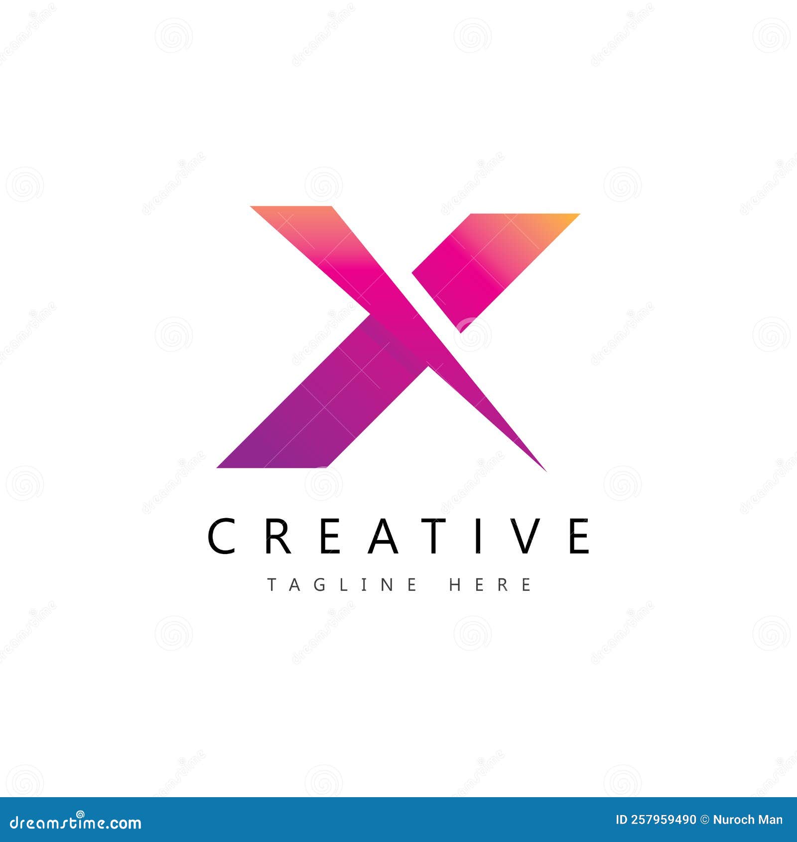 Letter X Logo Icon Design Template Elements. Stock Vector ...