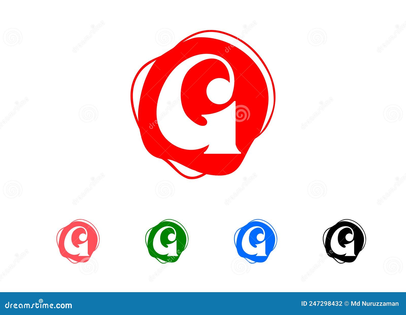 Letter Logo and Icon Design Template Stock Vector - Illustration of ...