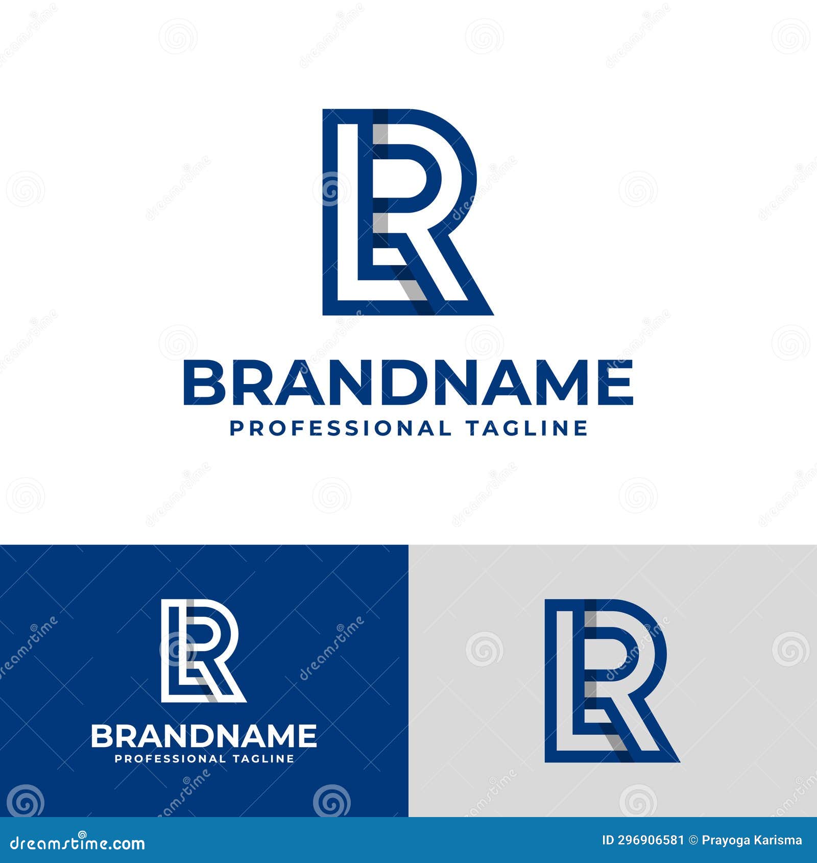 Letter LR or RL Logo, Suitable for Any Business with LR or RL Initial ...