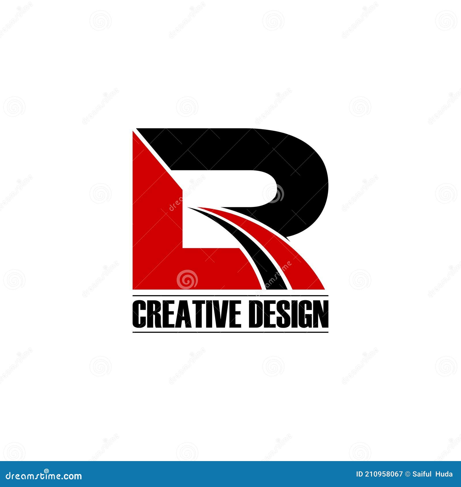 Letter LR Simple Monogram Logo Icon Design. Stock Vector - Illustration ...