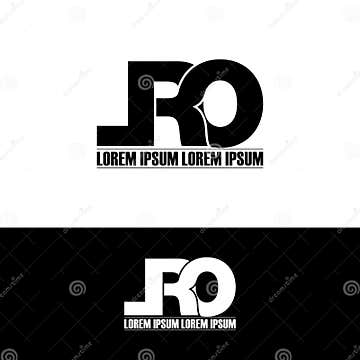 Letter LRO Simple Monogram Logo Icon Design. Stock Vector ...