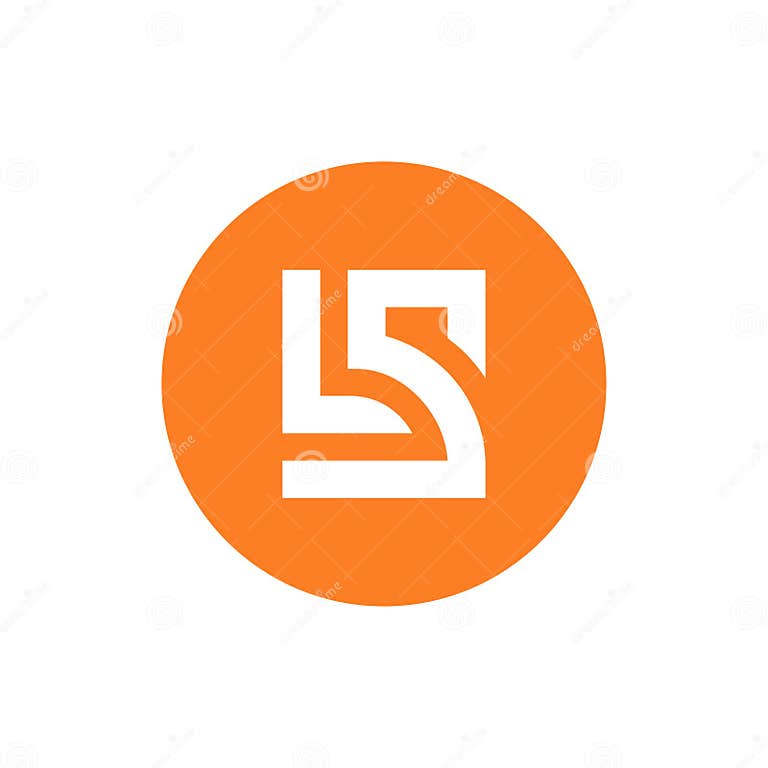 Letter LS Logo Design Vector Icon, LS or SL Monogram Logo Stock ...