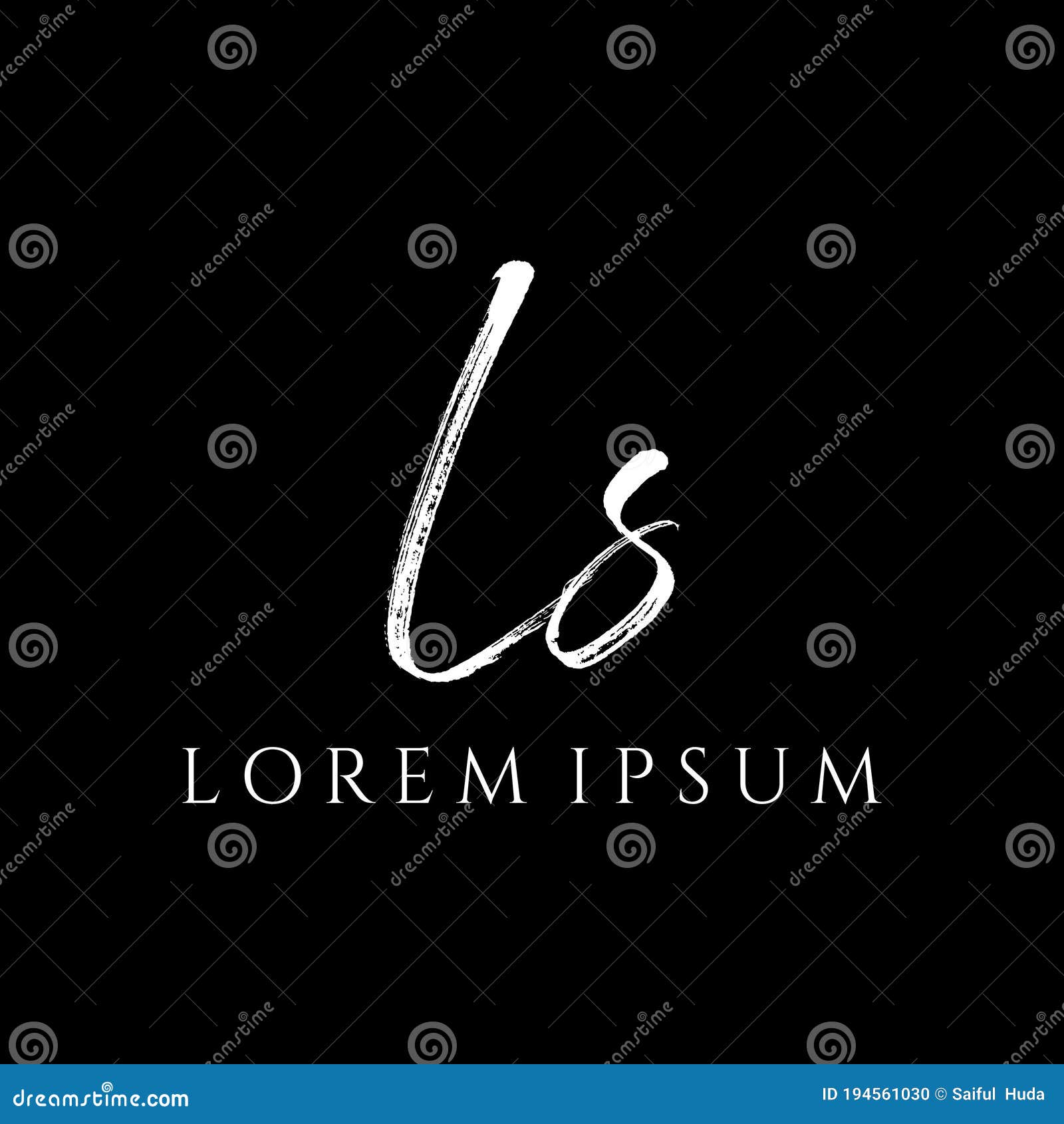 Letter LS Simple Monogram Logo Icon Design. Stock Vector - Illustration ...