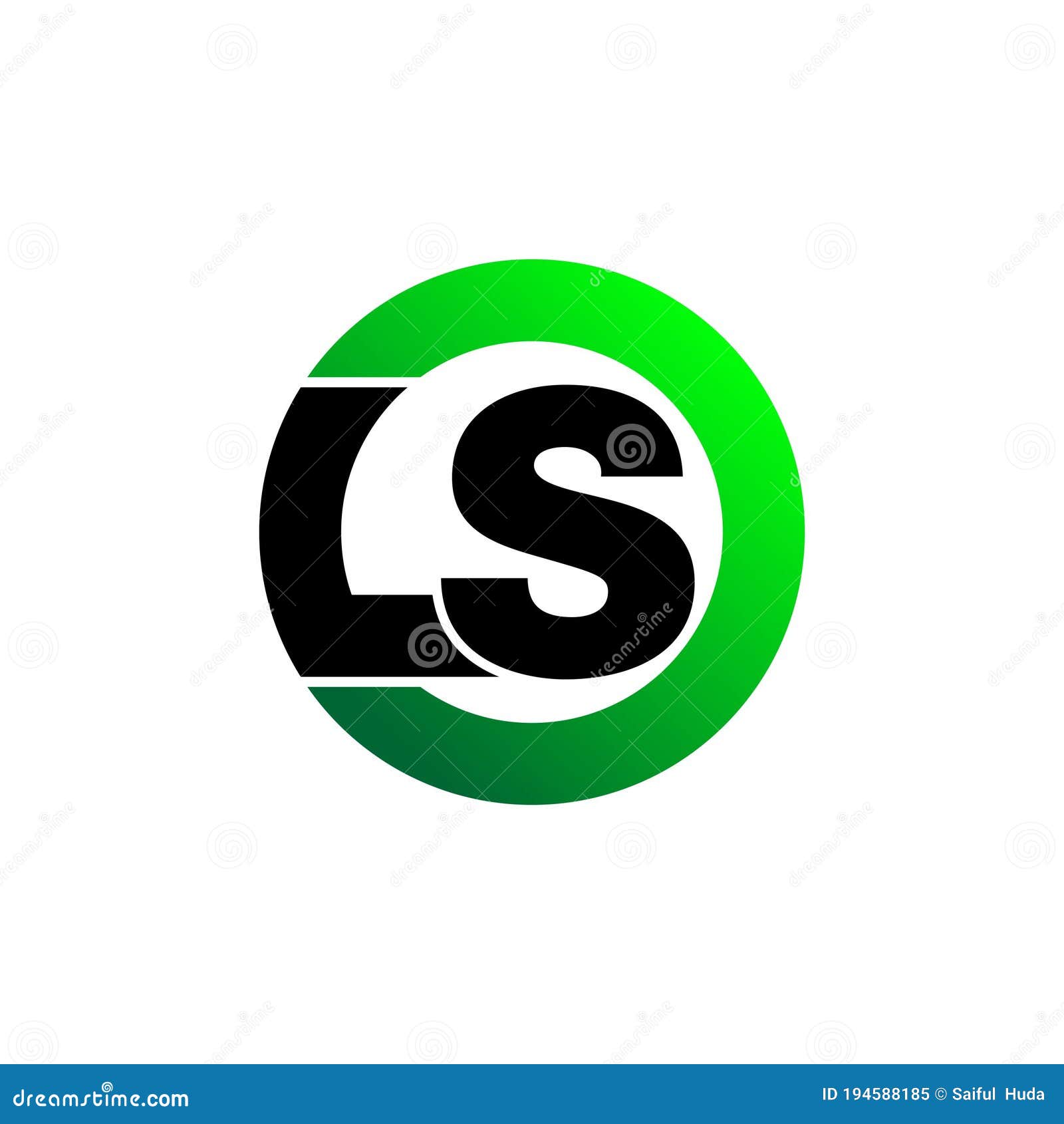 Letter LS Simple Monogram Logo Icon Design. Stock Vector - Illustration ...