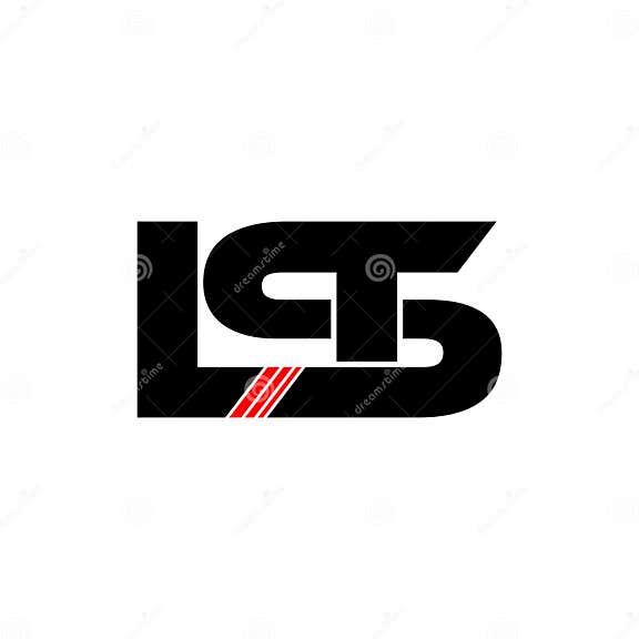 Letter LST Simple Monogram Logo Icon Design. Stock Vector ...