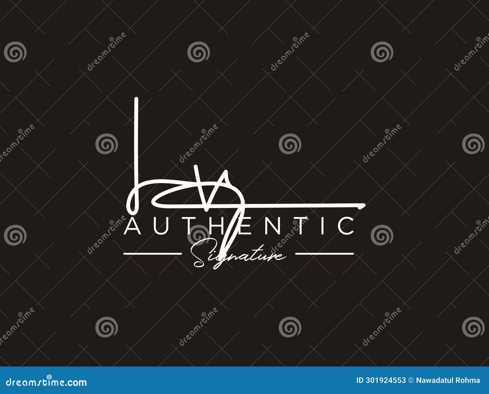 Letter LV Signature Logo Template Vector Stock Vector - Illustration of ...