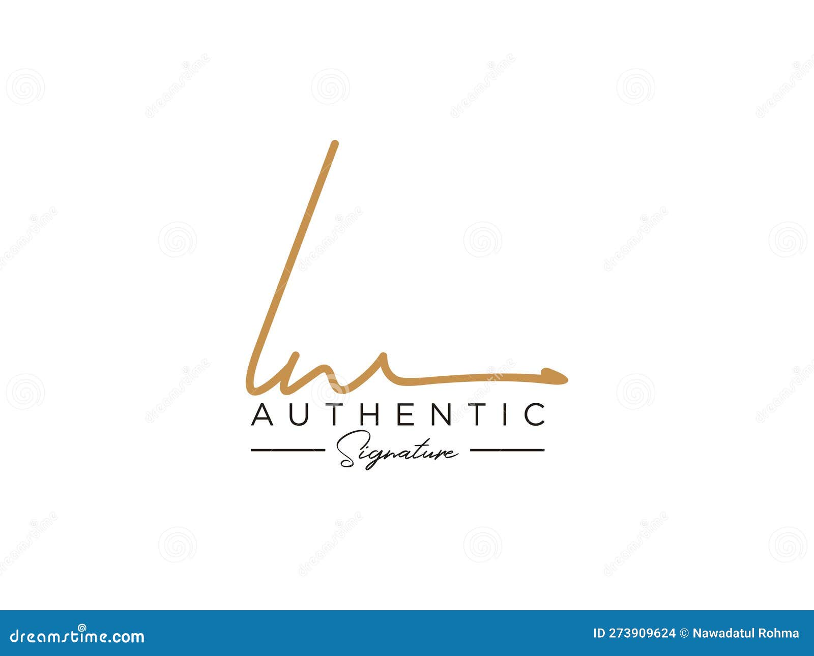 Letter LW Signature Logo Template Vector Stock Vector - Illustration of ...
