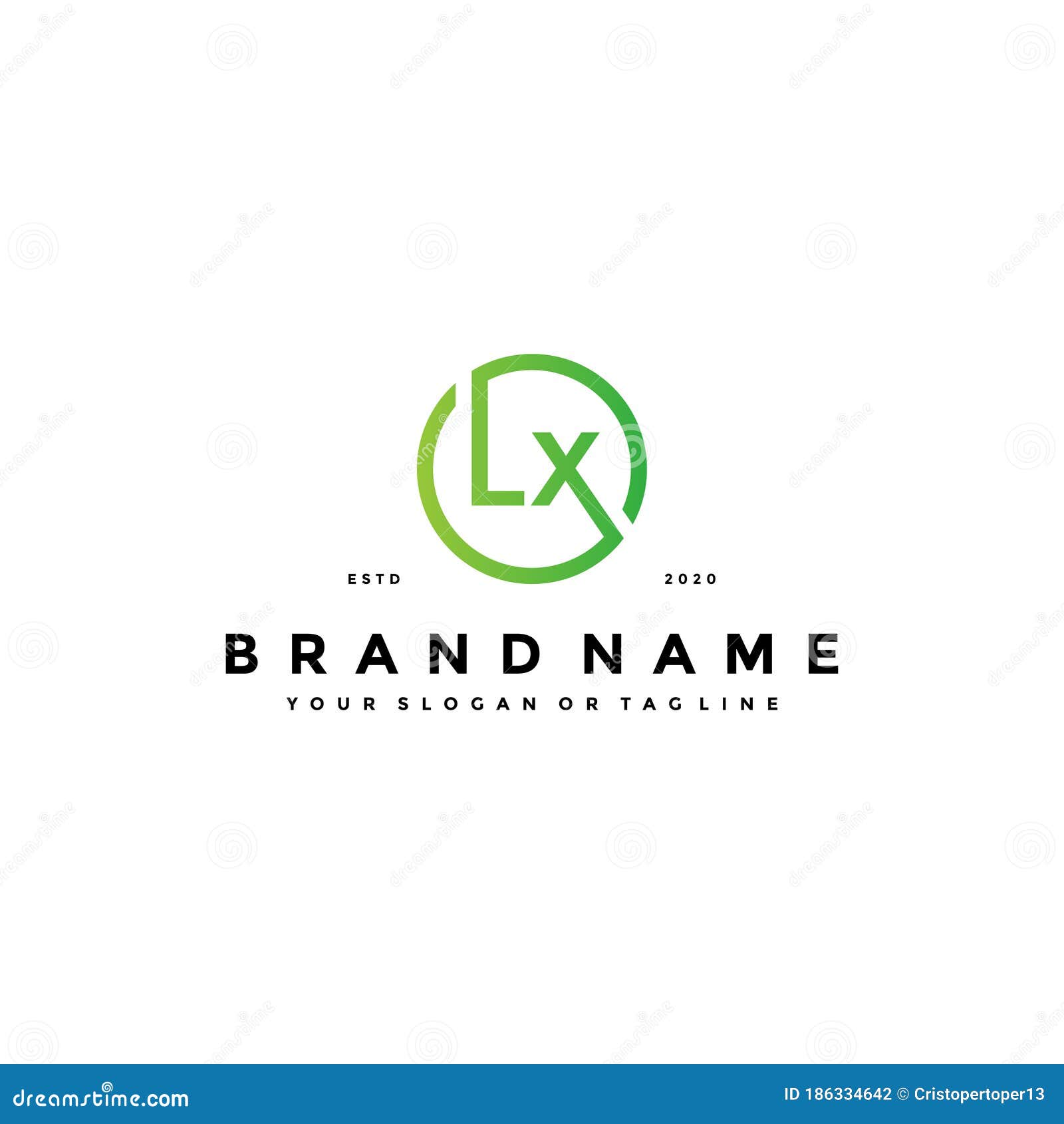 Letter LX Logo Design Vector Stock Vector - Illustration of design ...