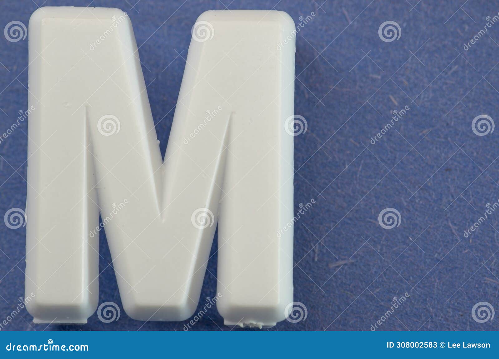 Capital M on blue stock image. Image of abstract, system - 308002583
