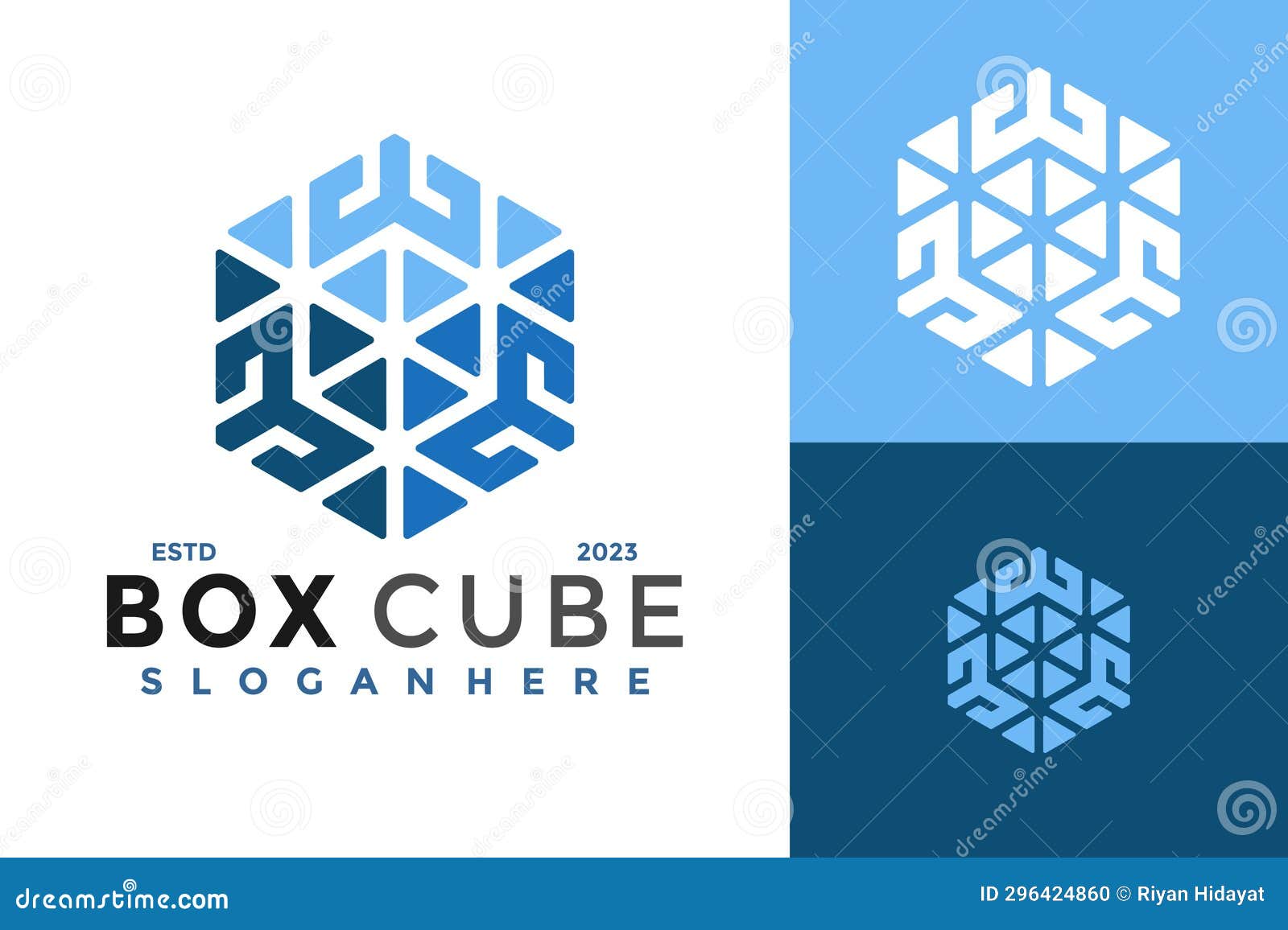 Letter M Box Cube Logo Design Vector Symbol Icon Illustration Stock Vector - Illustration of ...