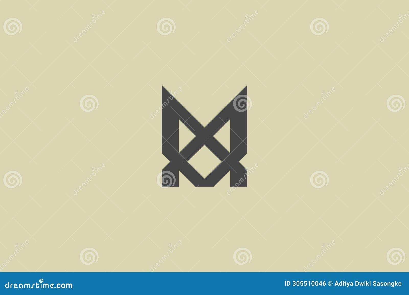 Letter M construction logo stock illustration. Illustration of industry ...