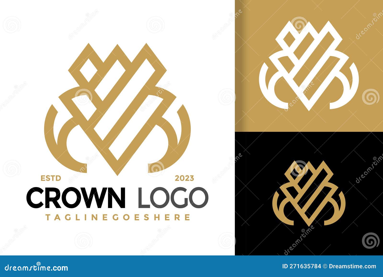 Letter M Crown Logo Vector Icon Illustration Stock Vector ...