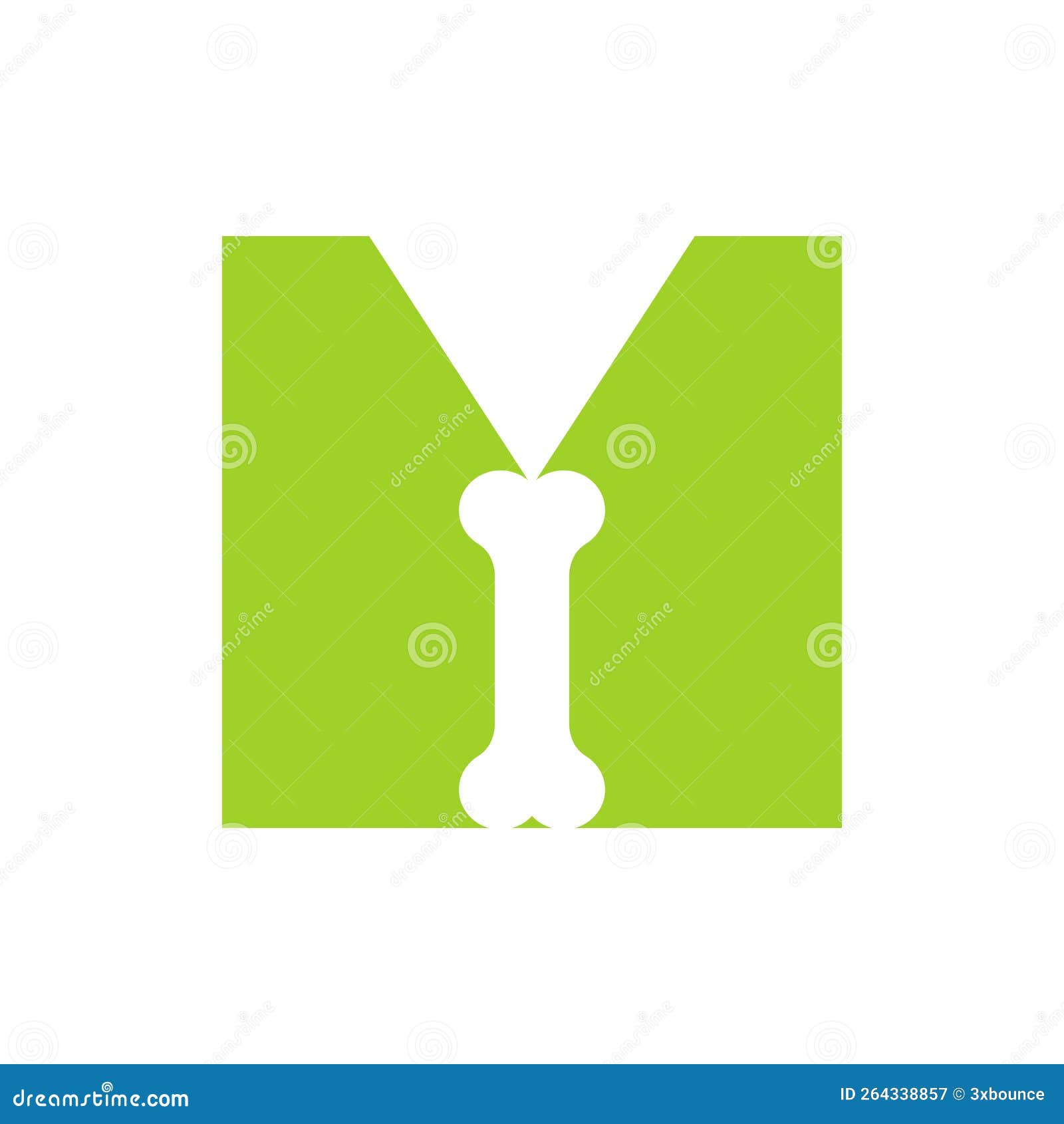 Letter M Dog Logo, Pet Care Logo Design Vector Template Stock Vector ...
