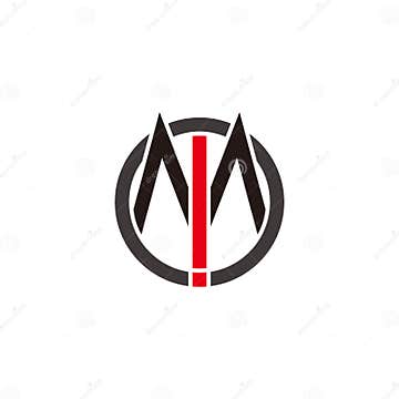 Letter M Exclamation Design Symbol Logo Vector Stock Illustration ...