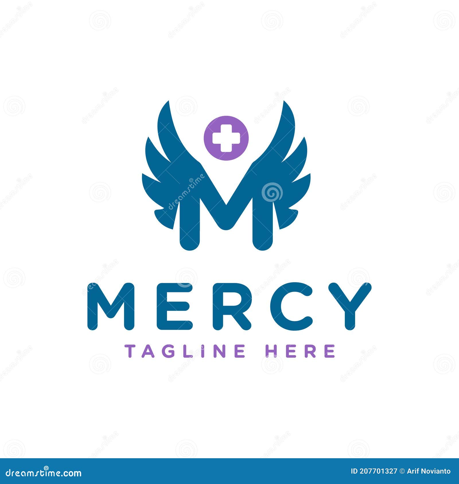 Letter M Health Industry Logo Stock Vector - Illustration of design ...