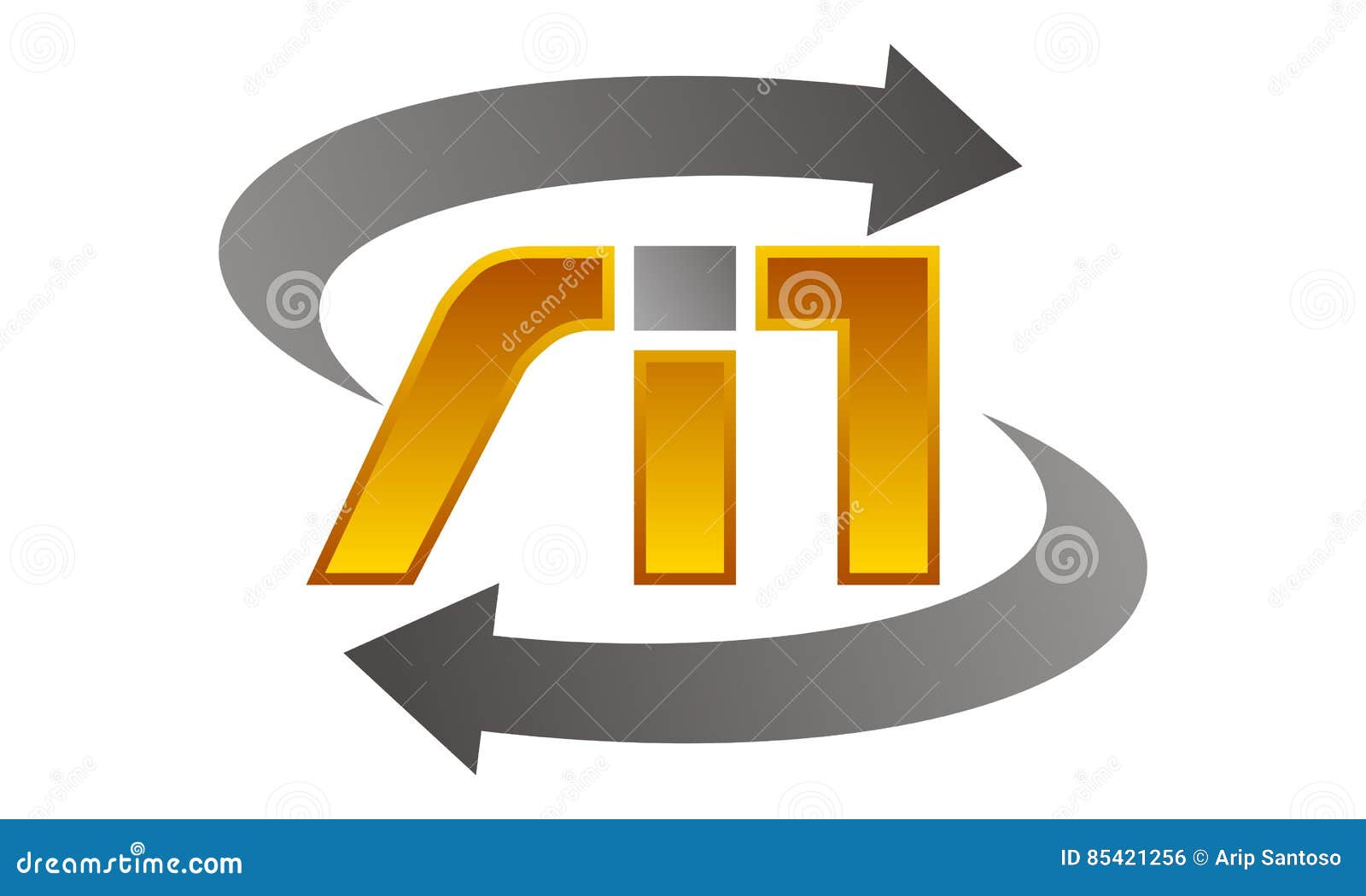 Letter M I stock vector. Illustration of icon, initial - 85421256
