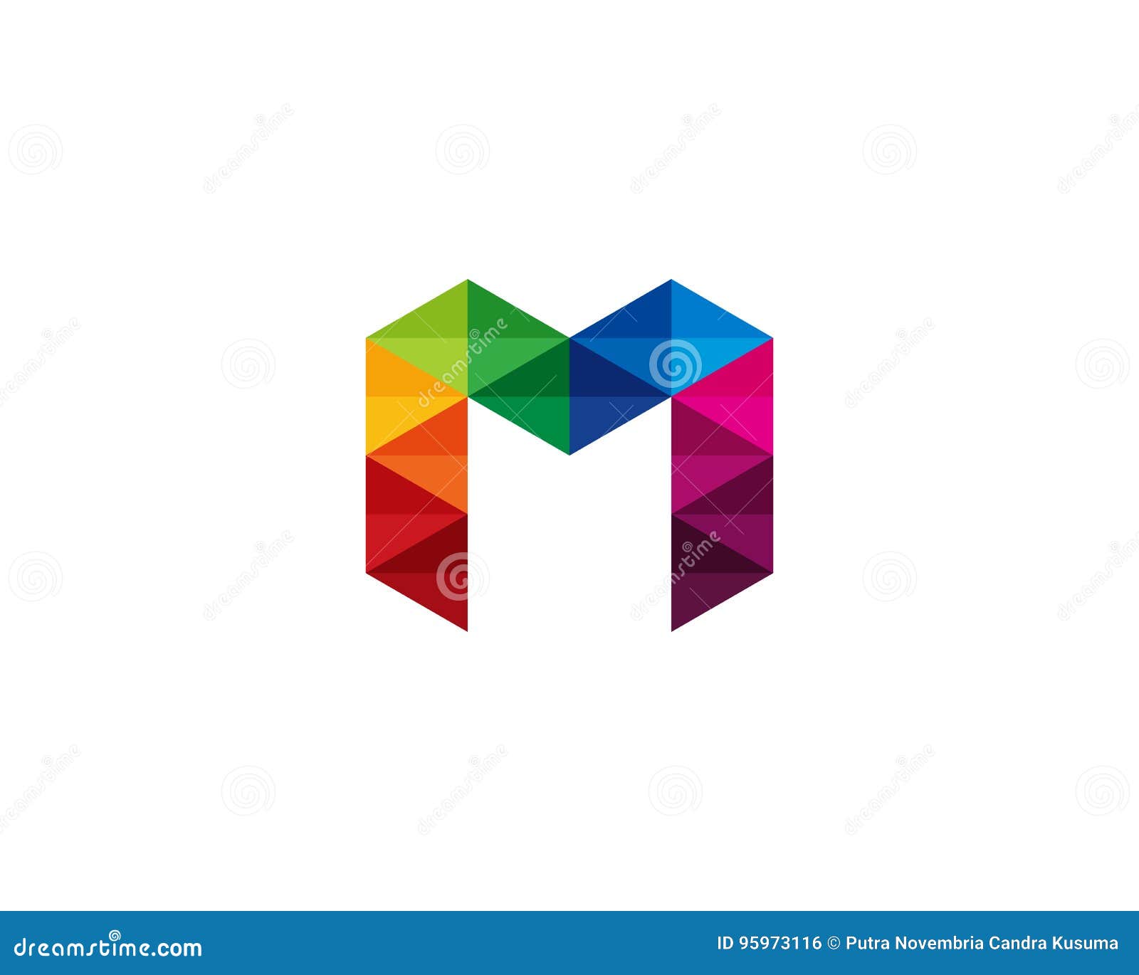 Letter M Icon Logo Design Element Stock Vector - Illustration of ...
