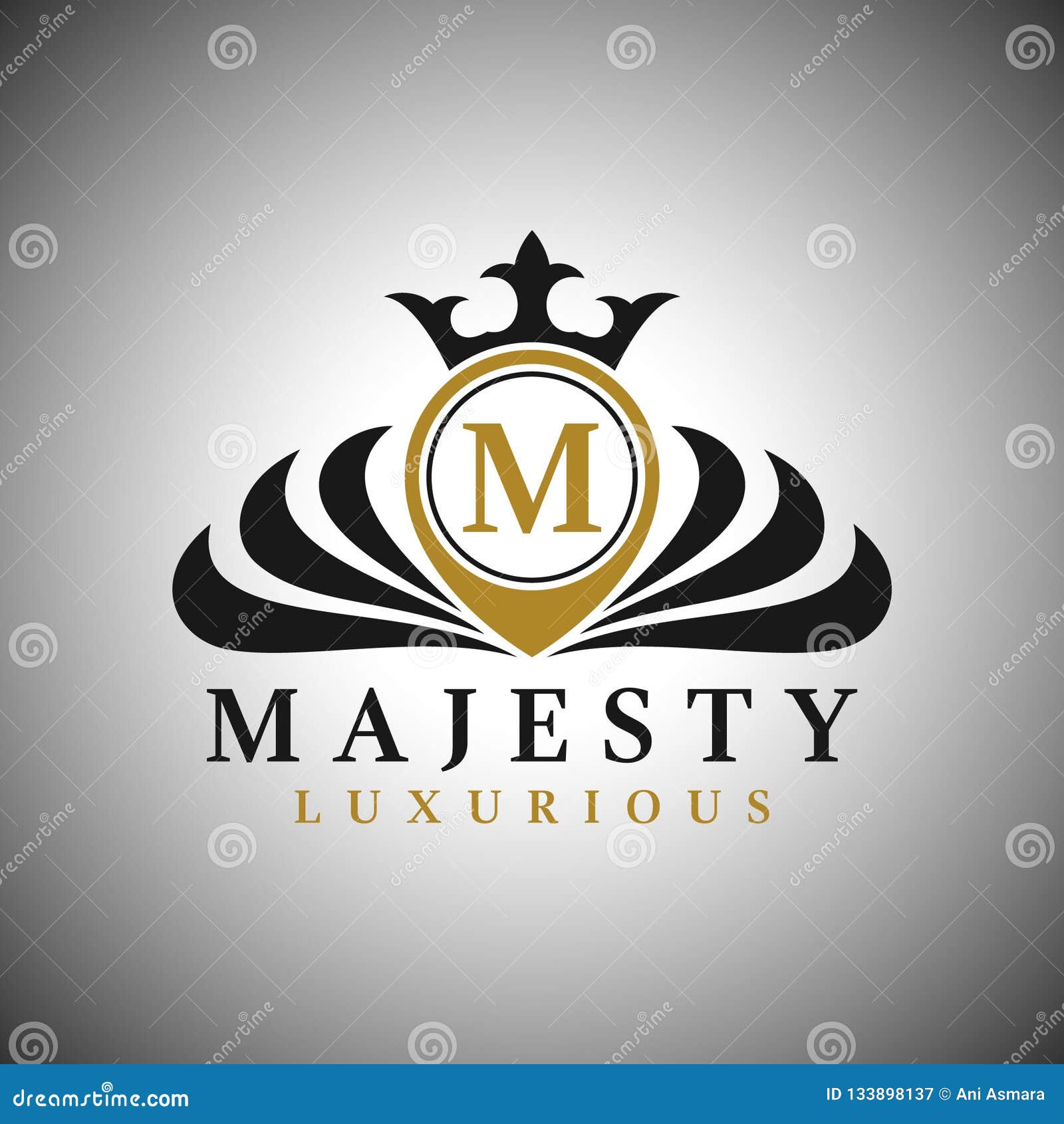 Letter M Logo - Classic Luxurious Style Logo Template Stock Vector ...