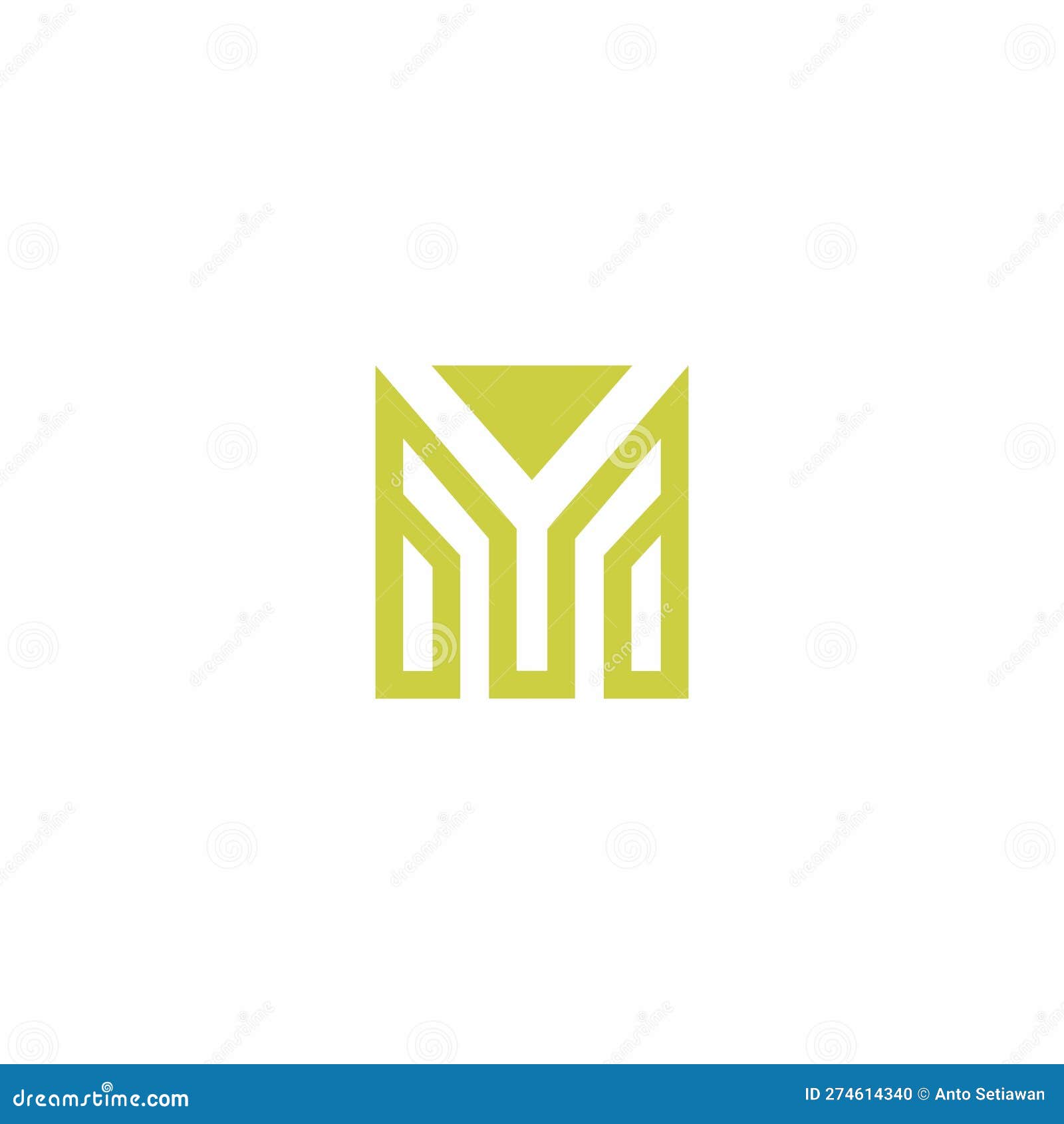 Letter M Logo Icon Design Template Element 向量例证 - 插画 包括有 金黄, 几何: 274614340