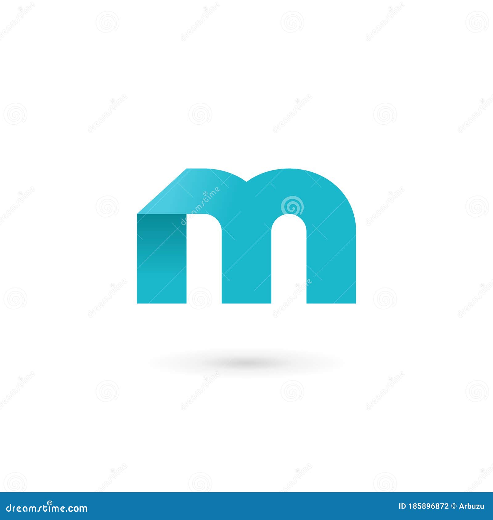 Letter M Logo Icon Design Template Elements Stock Vector - Illustration ...