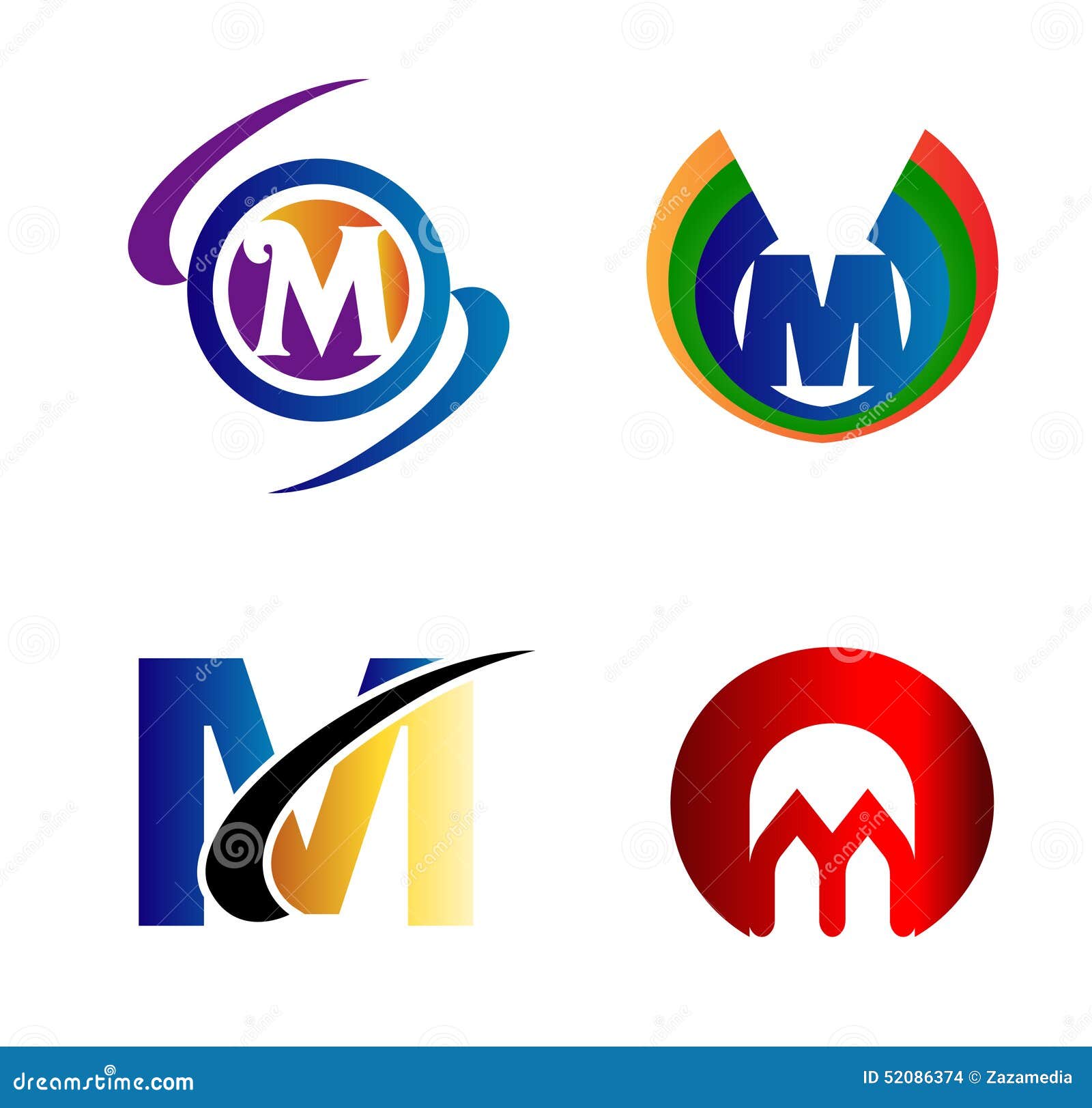 Letter M Logo Icons Set Vector Graphic Design Stock Vector ... Letter M Logo Icons Set Vector Graphic Design Stock Vector ...