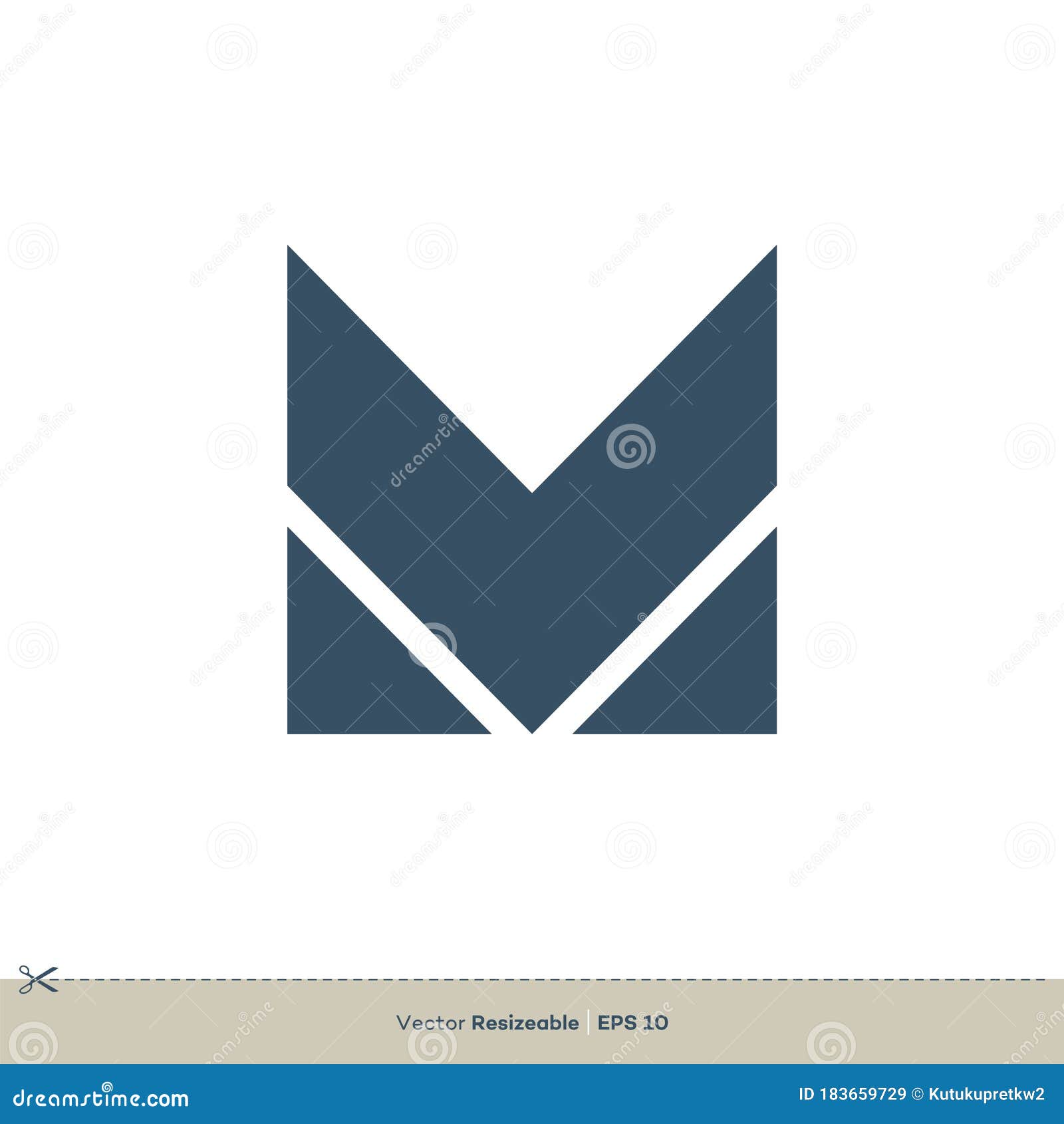 Letter M Logo Template Illustration Design. Vector EPS 10 Stock Vector ...