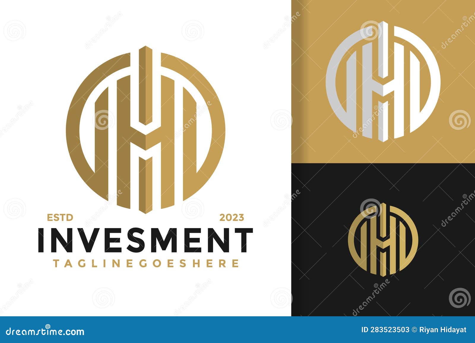 Letter M Millenium Invesment Logo Design Vector Symbol Icon ...