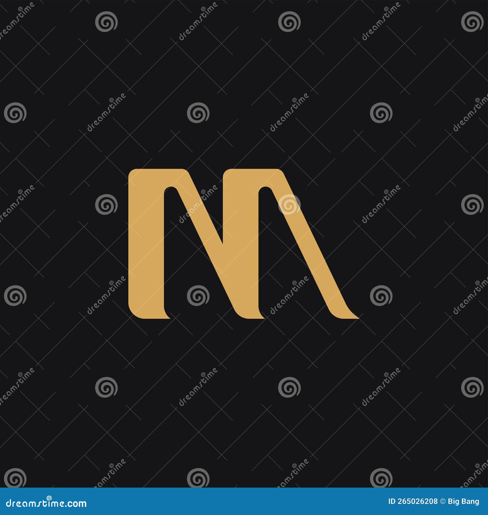 Letter M Minimal Logo Icon Design Template Elements Stock Vector ...
