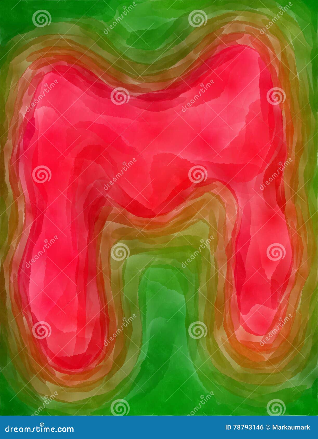 The letter M. stock illustration. Illustration of initials - 78793146