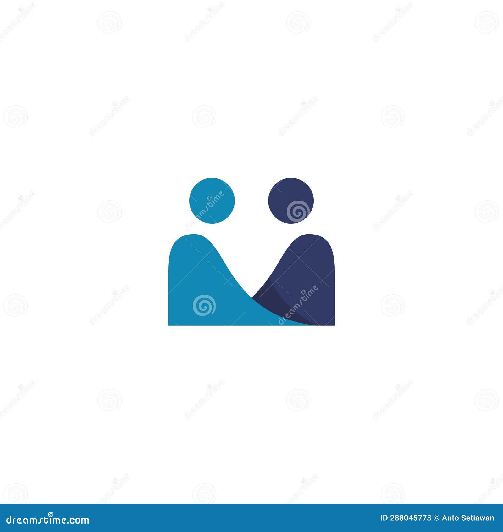 Letter M People Logo Design. M Human Vector Stock Vector - Illustration ...