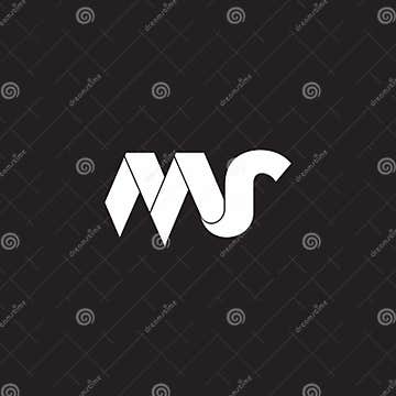 Letter M R Flat 3d Ribbon Shape Logo Vector Stock Vector - Illustration ...