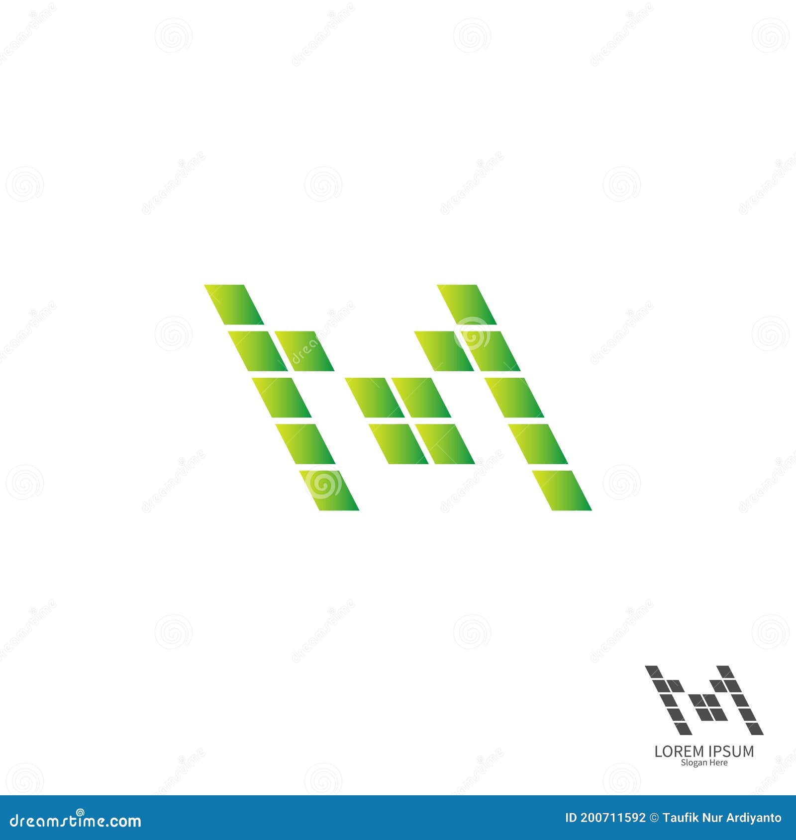 Letter M Square Logo Icon Concept Design Stock Vector - Illustration of ...