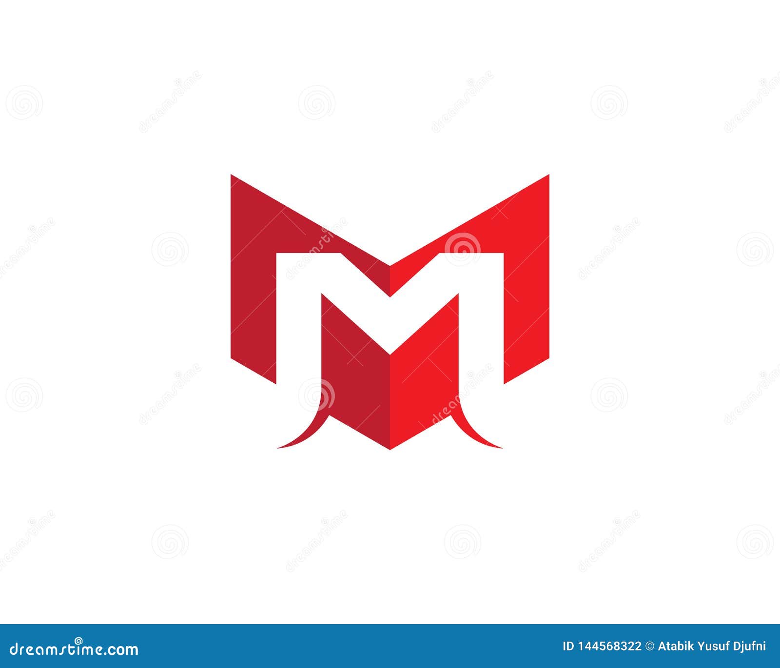 Letter M Symbol Illustration Design Stock Vector - Illustration of ...