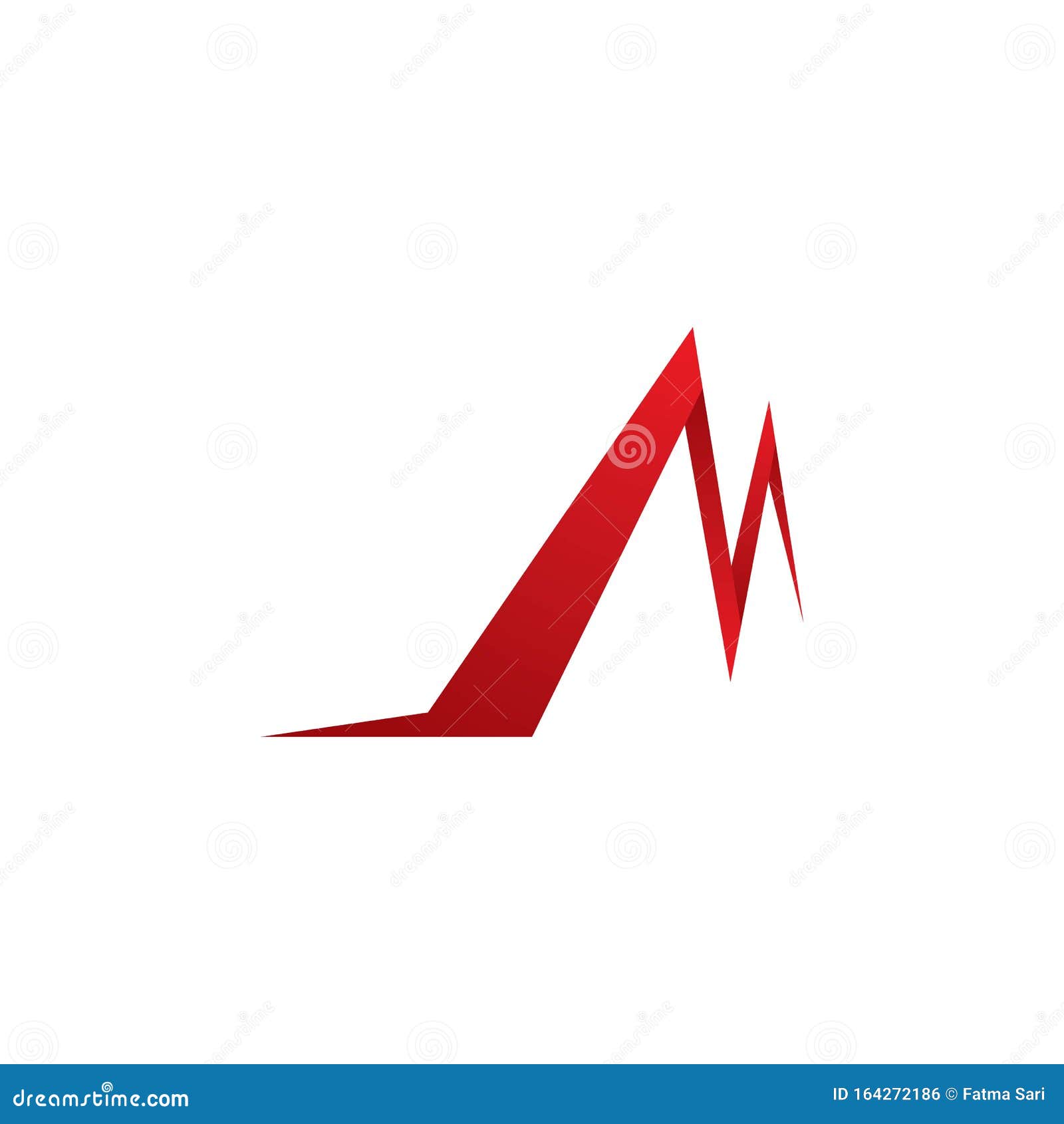 Letter M Symbol Illustration Design Stock Vector - Illustration of ...