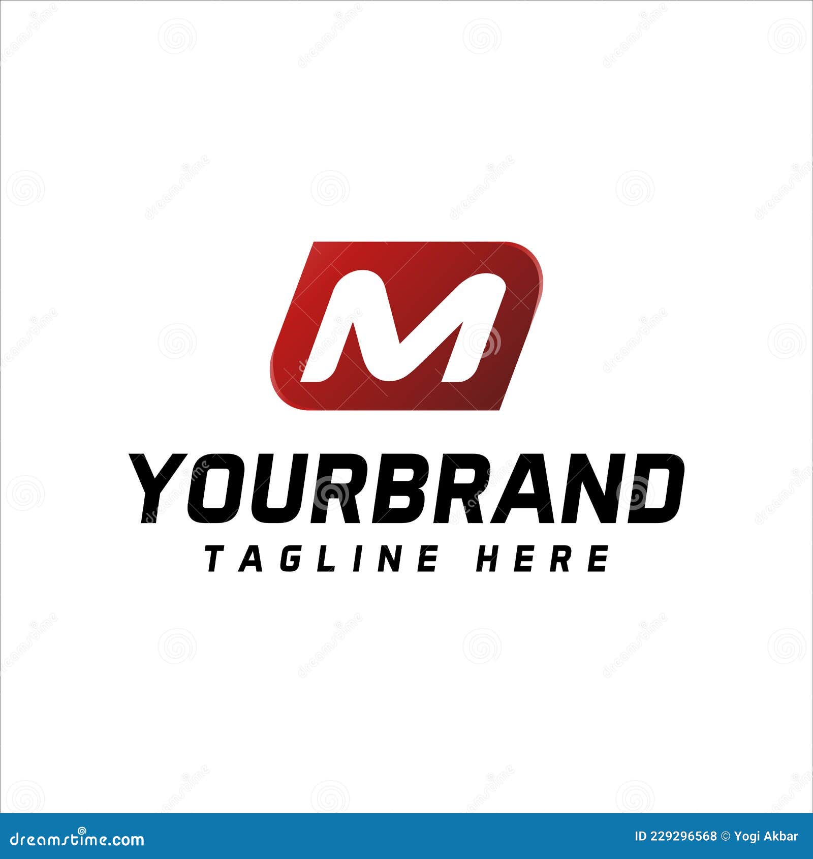 Letter M Vector Graphic Design Element with Vector Illustration Stock ...