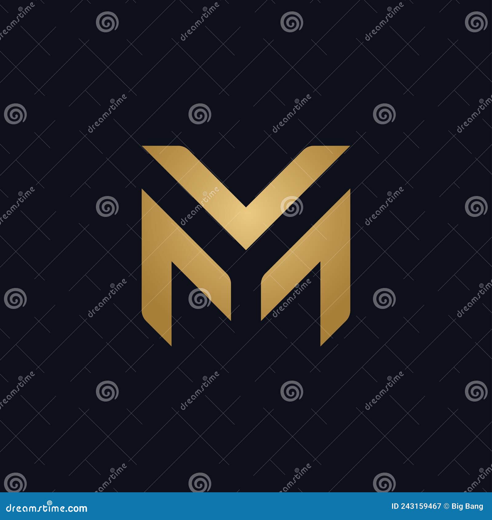 Letter M and Y Logo Flat Logo Vector Design Template Stock Vector ...