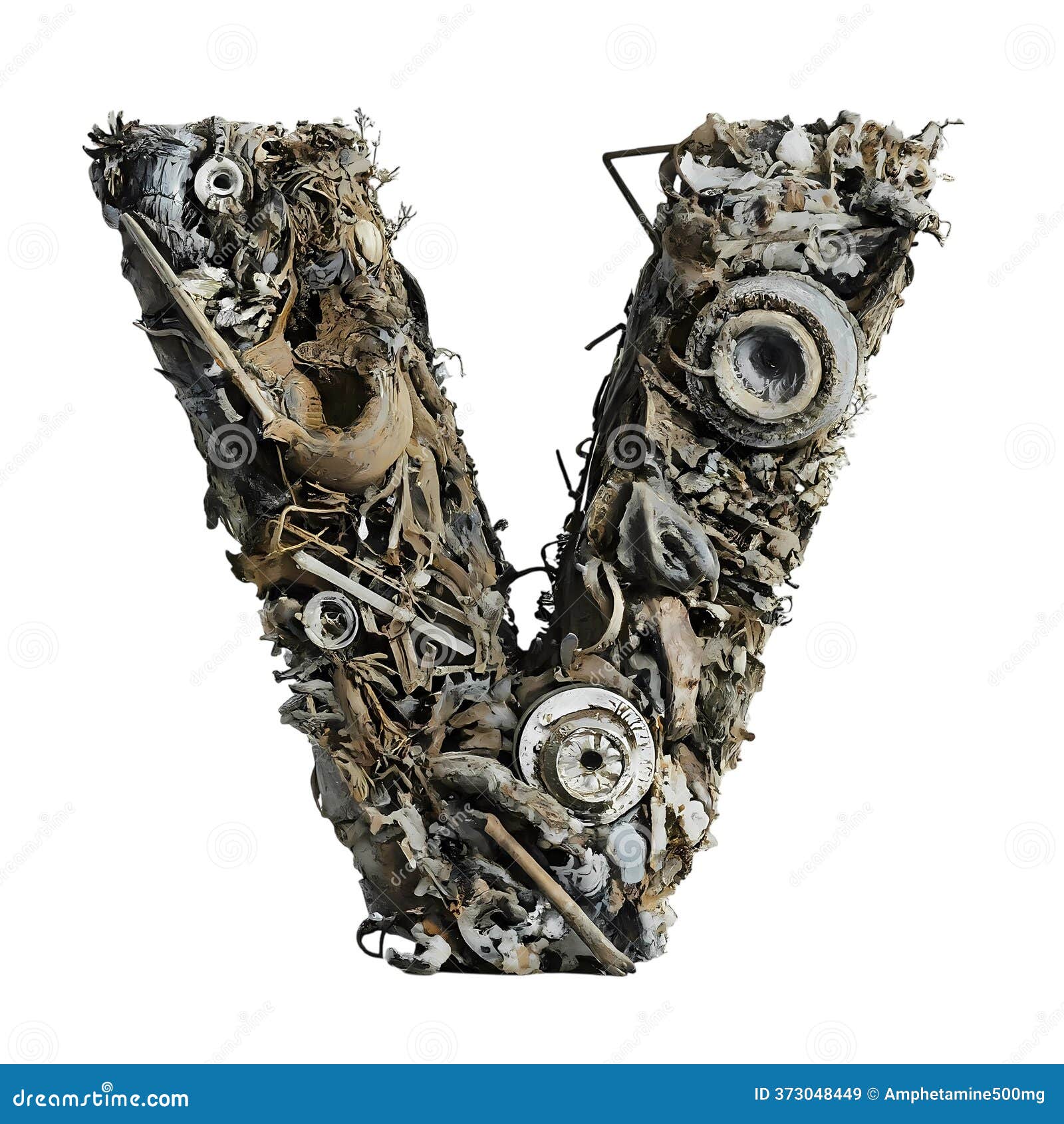 Scrap Metal Concept. Workers Work On Junkyard, Sorting Piles Of Scrap ...