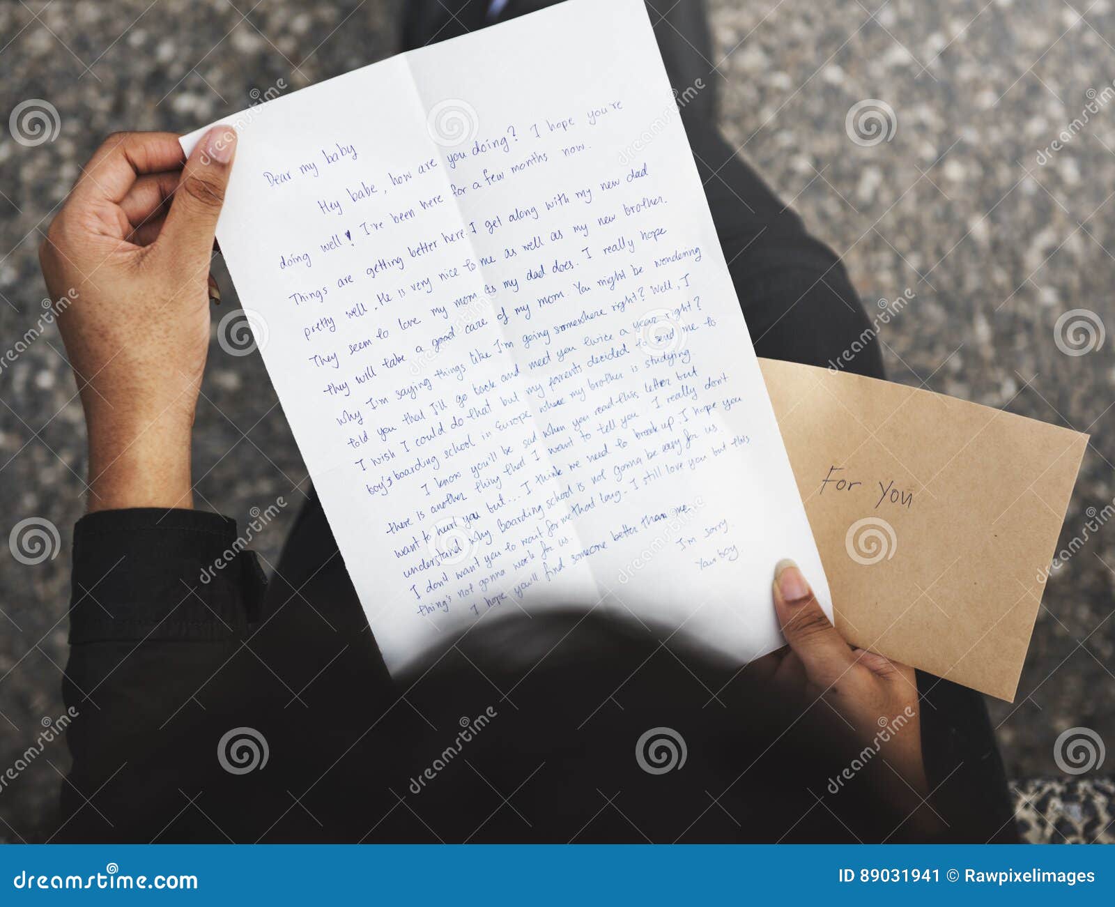 Letter Mail Correspondence Communication Connection Concept Stock Image ...