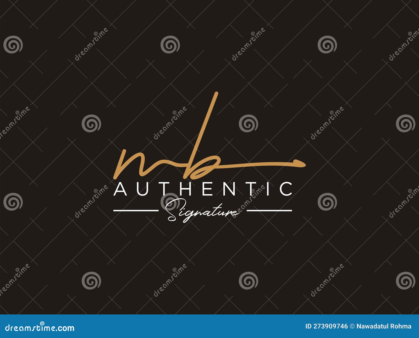 Letter MB Signature Logo Template Vector Stock Vector - Illustration of ...