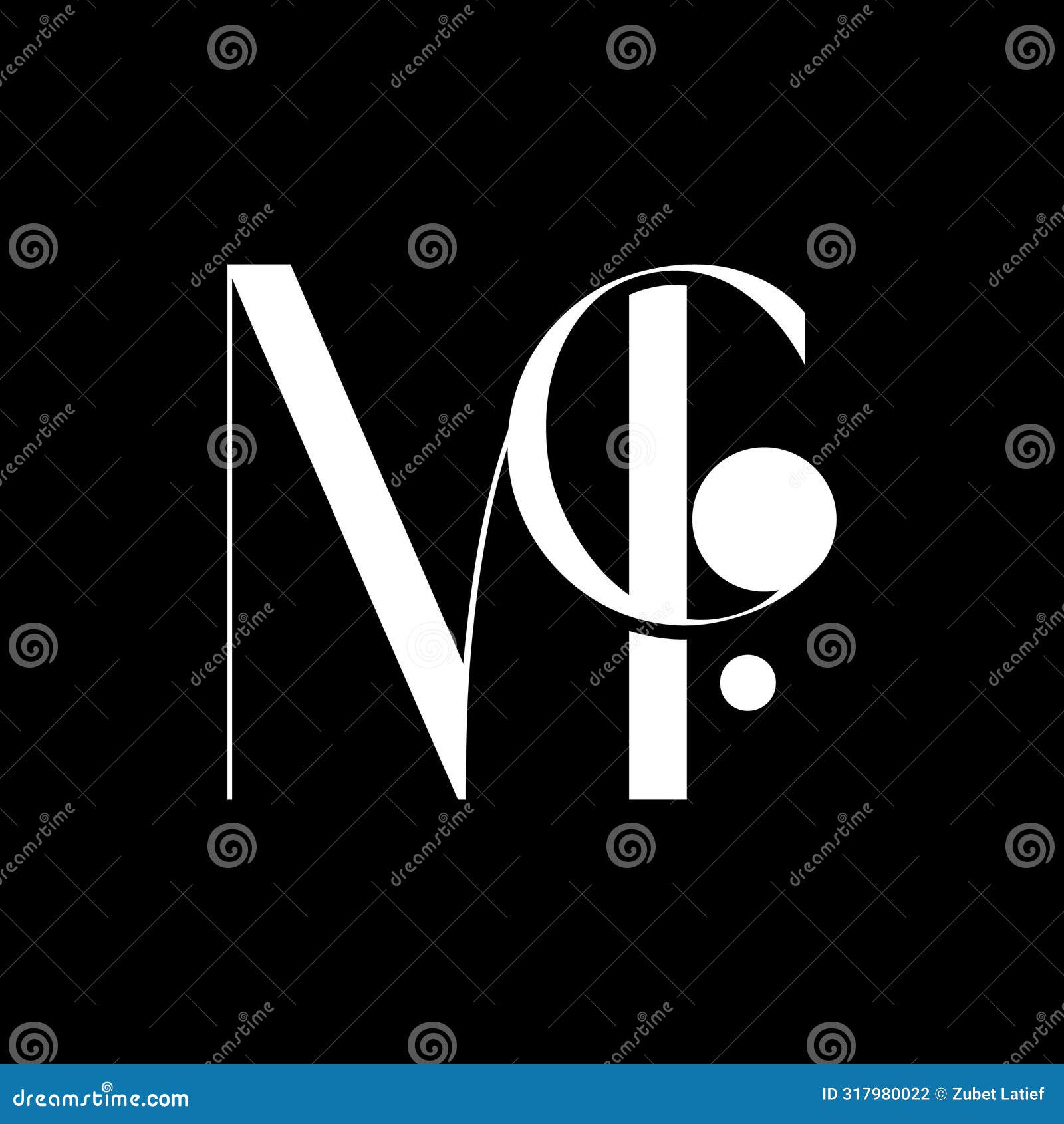 Letter MC Luxury Ornament Simple Logo, Creative Design Template Stock ...