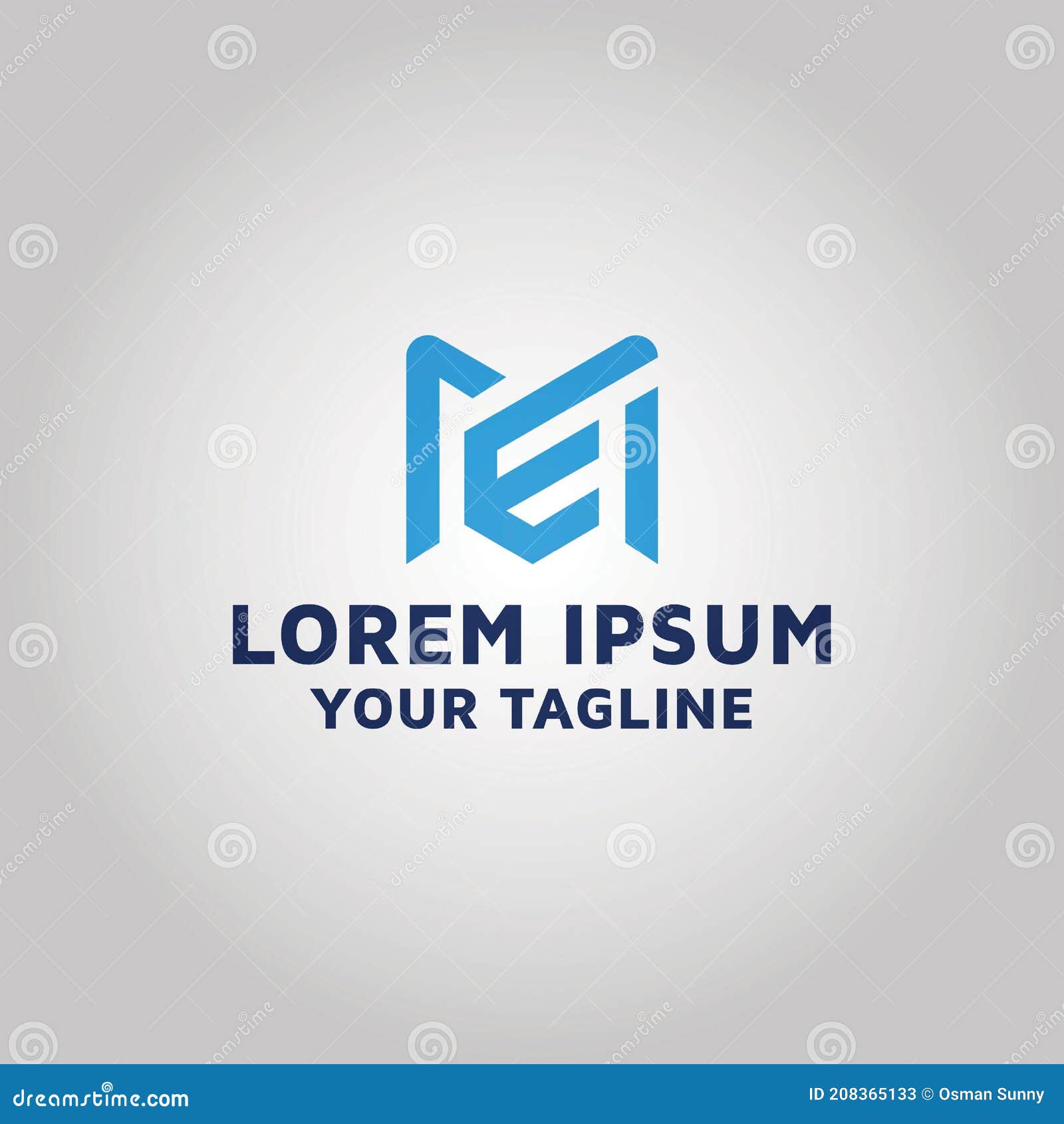 Letter ME Initial ME Logo Design Idea and Inspiration .vector Logo ...