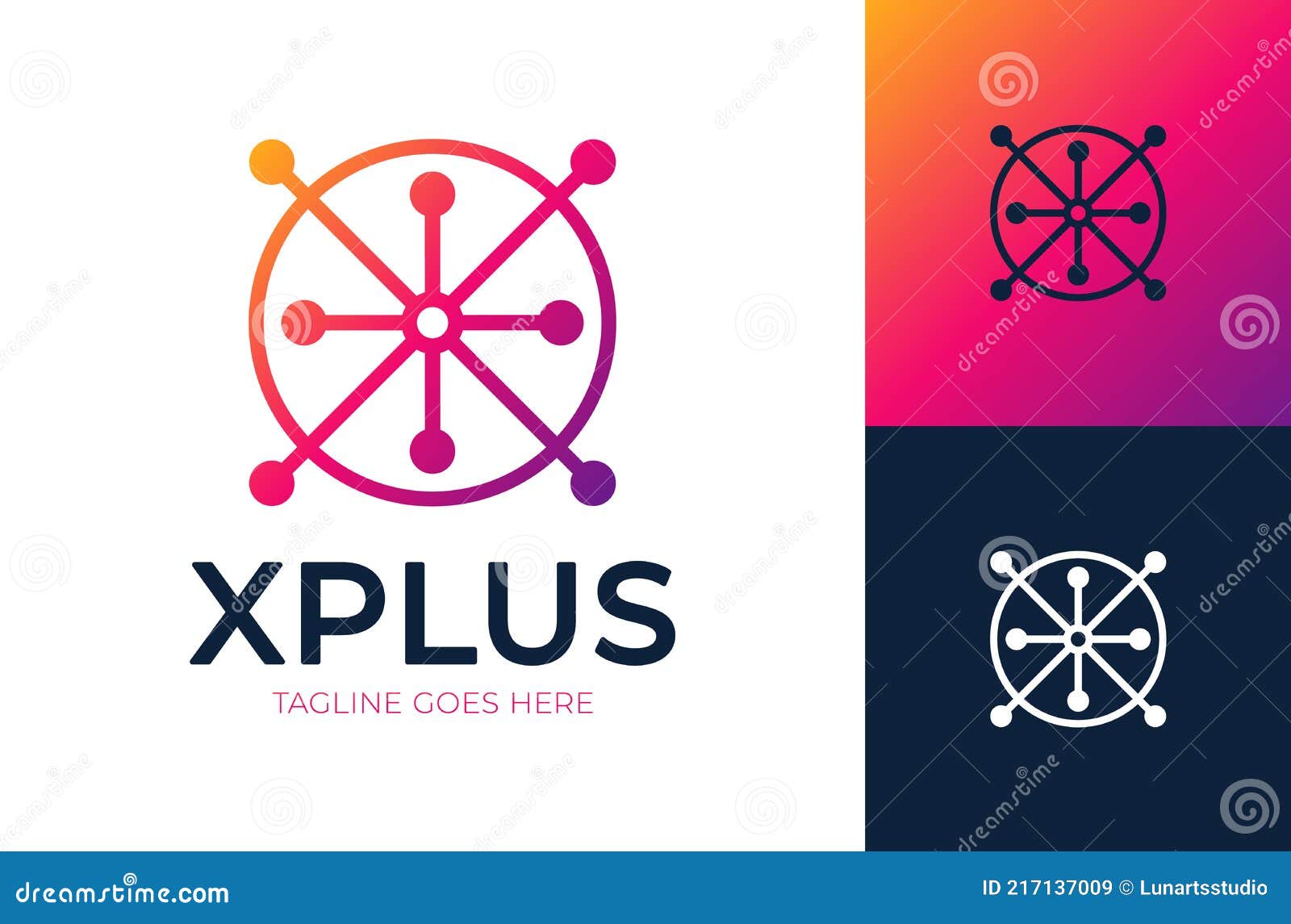 Letter X Medical Plus Logo. Abstract Initial Letter X Logo. Colorful ...